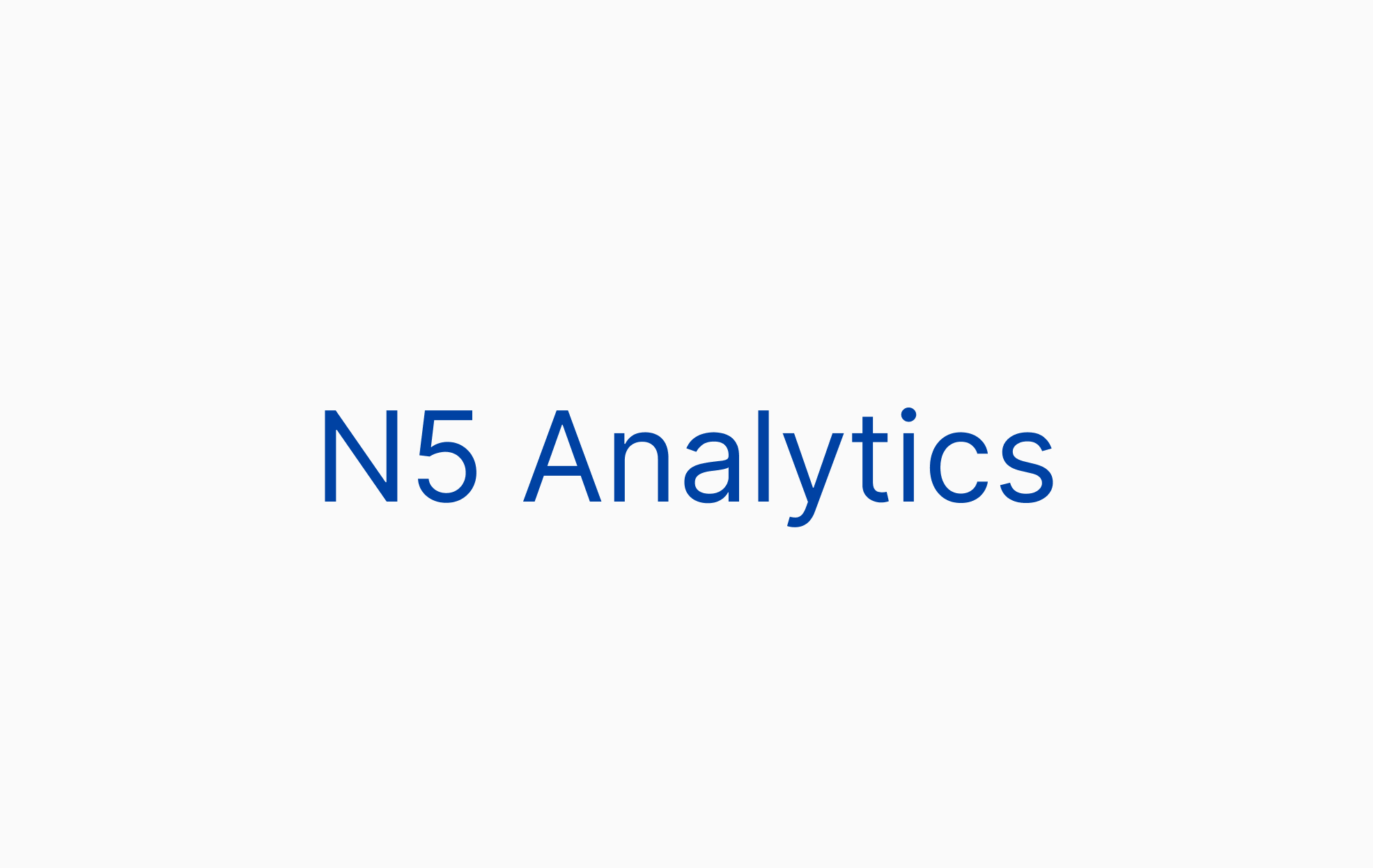 N5 Analytics - N5now